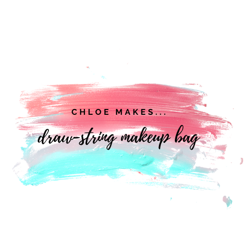 Draw String Make-up Bag! – All Stitched Up Faversham