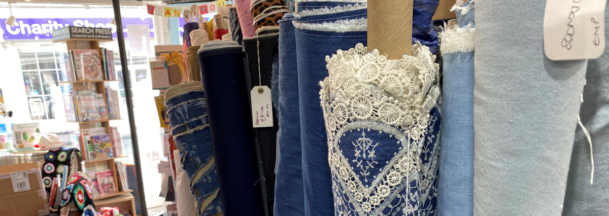 Denim Fabric – All Stitched Up Faversham