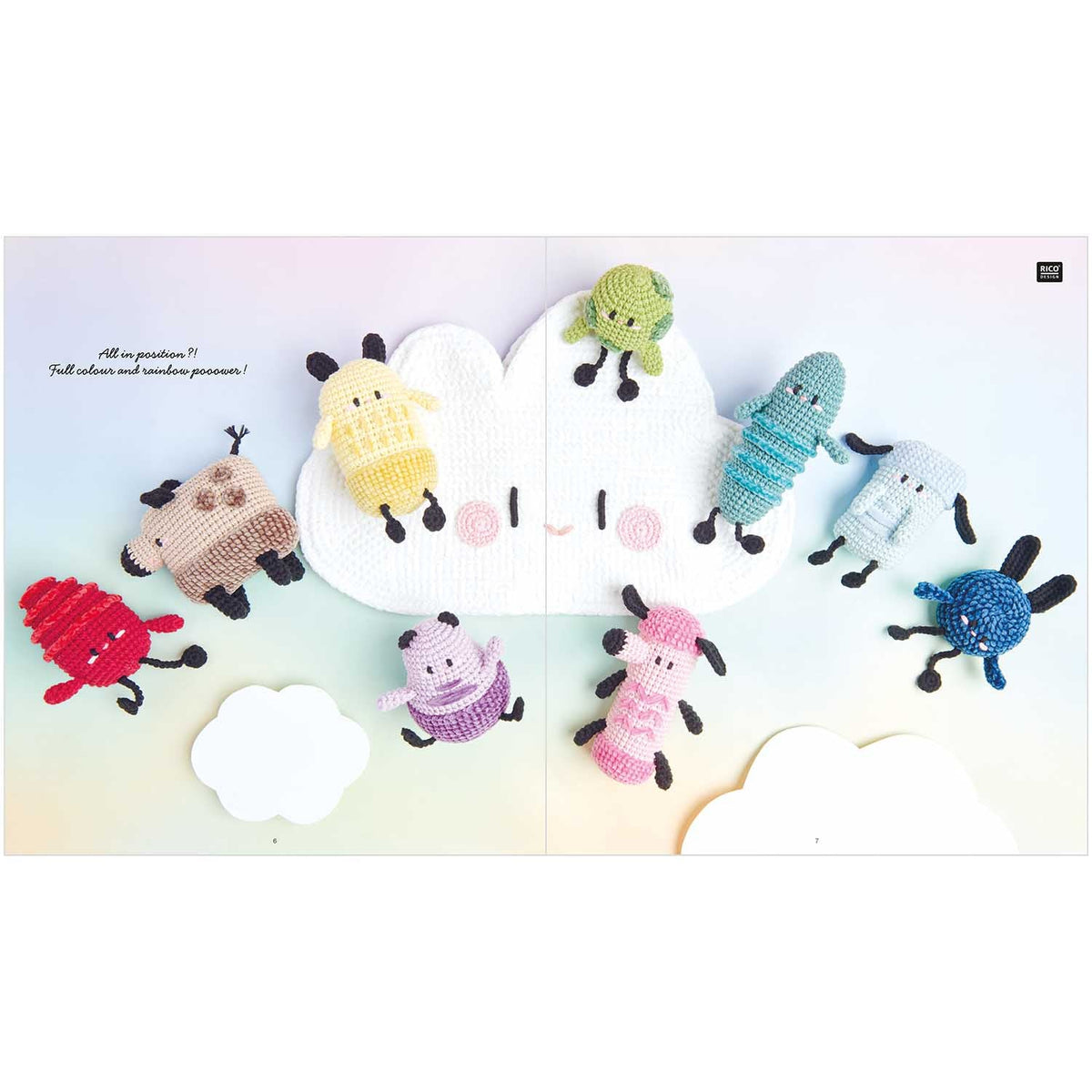 Ricorumi Pattern Book - Rainbow Weirdos – All Stitched Up Faversham