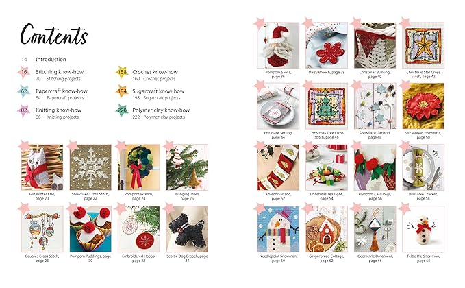 Quick and Easy Christmas Crafts - 100 little projects – All Stitched Up ...