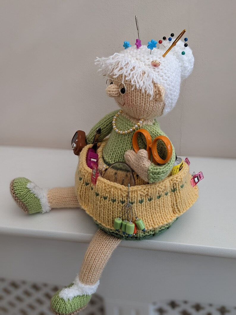 Crafty Nana - Knitted Shelf Sitter Kit – All Stitched Up Faversham