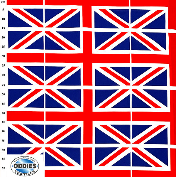 Union Flags Fabric - 100% Cotton – All Stitched Up Faversham