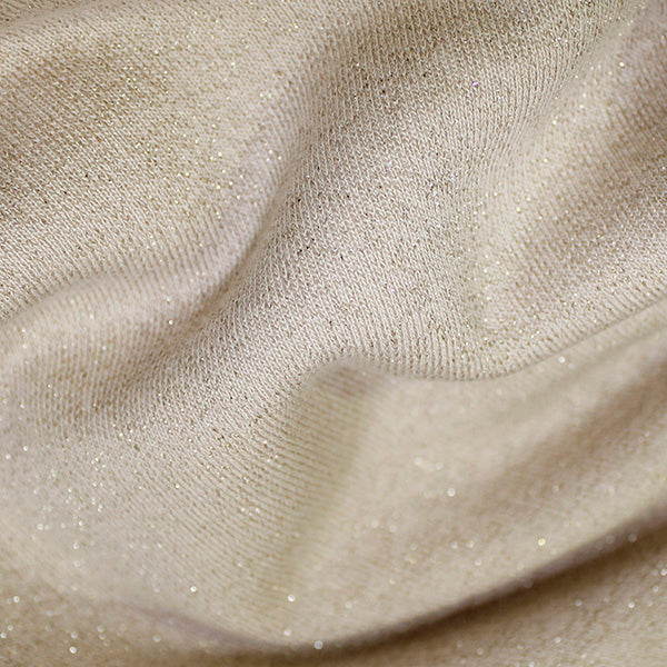 Cotton Jersey Fabric - Nude sparkle – All Stitched Up Faversham